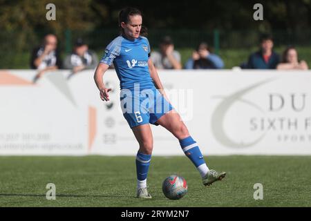Durham Women's Sarah Robson during the FA Women's Championship match ...