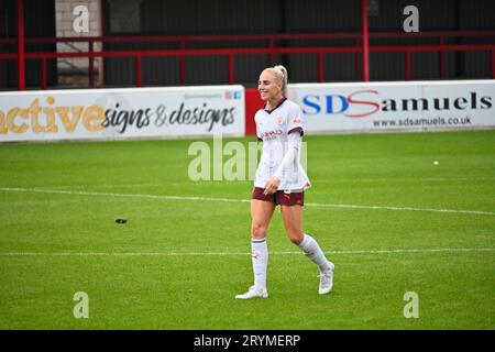 LONDON, ENGLAND -Alex Greenwood of Manchester City WFC with Trophy ...