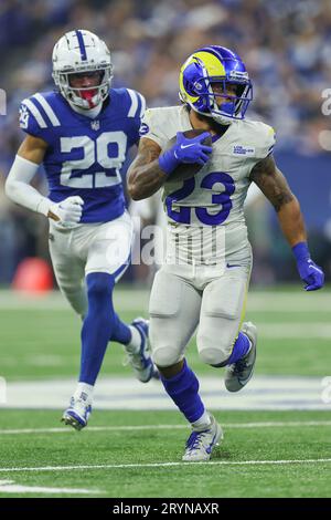 Los Angeles Rams' Kyren Williams in action during an NFL football NFC ...