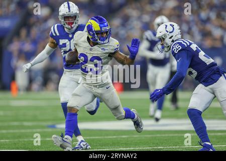 Indianapolis Colts safety Rodney Thomas II (25) runs a drill during ...