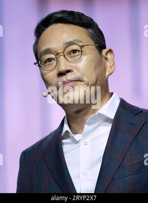 William CHO, Vorstandsvorsitzender von LG Electronics, bei der IAA, 04. ...