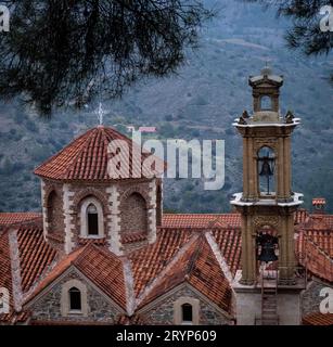 Christian orthodox monastery of Machairas dedicated to the Virgin Mary ...
