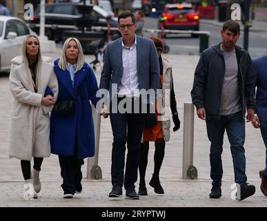 (left to right) Ashley Dales' sister (who has requested not to be named ...