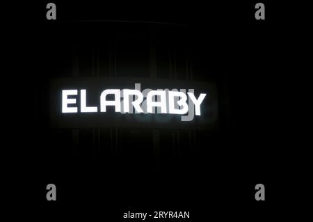 Cairo, Egypt, September 30 2023: The exterior of ElAraby building that ...