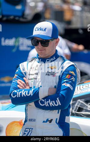 NASCAR Cup Series driver Justin Haley (7) at New Hampshire Motor ...