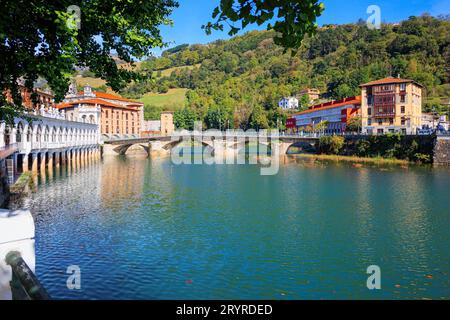 History of Spain. Tolosa, Basque Country. Exterior view of the paper ...