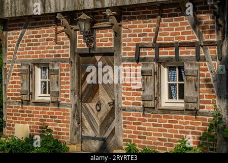 Old truss house in westphalia Stock Photo - Alamy
