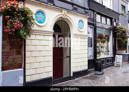 Exeter masonic Freemasons hall / lodge in Gandy street with blue ...