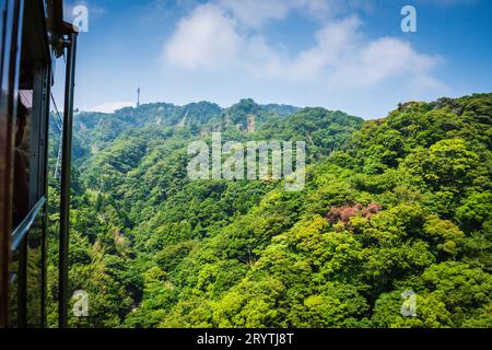 Mountainside view from the Nihondaira Ropeway cable car Stock Photo - Alamy