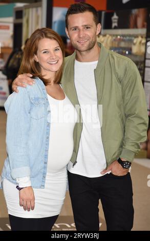 Harry Judd, Izzy Johnson, The Baby Show, Olympia, Kensington, London ...