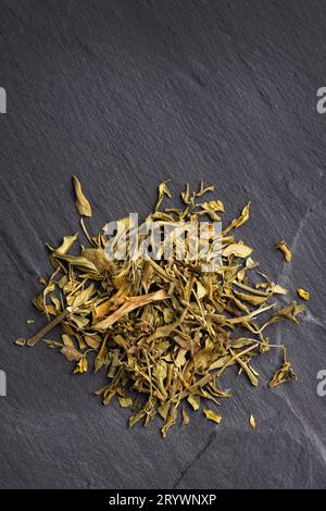 Dried leaves of the rue plant - Ruta graveolens Stock Photo - Alamy