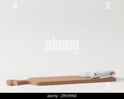 A 3D rendering of cosmetic product presentation background with podiums ...