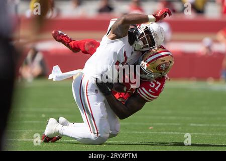 Arizona Cardinals running back Emari Demercado (31) against the Atlanta ...