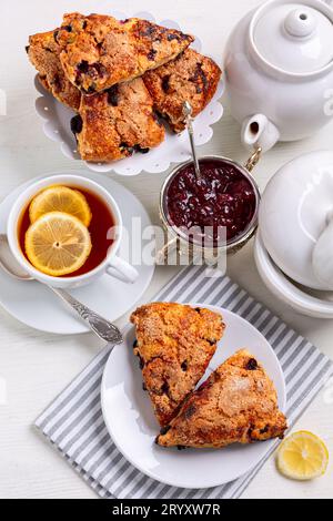 Traditional English buns (scones Stock Photo - Alamy