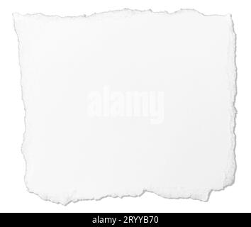 white paper ripped message torn Stock Photo - Alamy