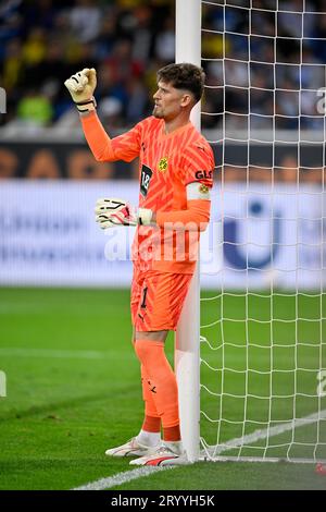 DORTMUND - Borussia Dortmund goalkeeper Gregor Kobel during the UEFA ...