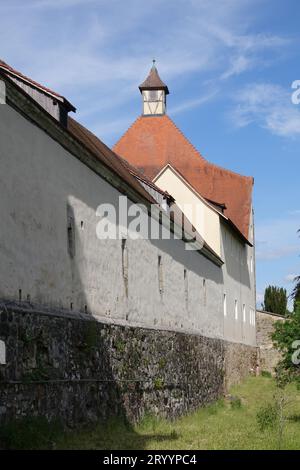 Castle above Ellwangen Stock Photo - Alamy