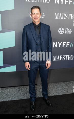 Josh Singer attends premiere of movie Maestro during 61st New York Film ...