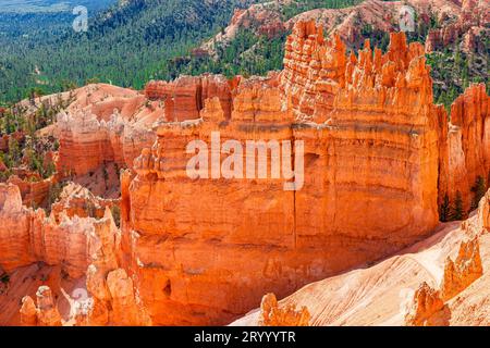 Amazing nature with beautiful hoodoos, pinnacles and spires rock ...