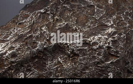The metal meteorite surface close-up as background. Metal texture Stock ...