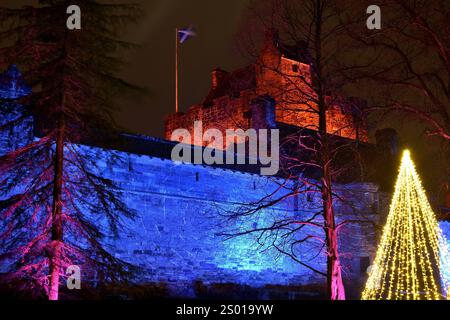 Starry Nights at Dean Castle Country Park Stock Photo - Alamy