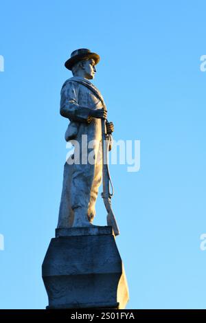 Confederate Statue in Brandon, Mississippi Stock Photo - Alamy