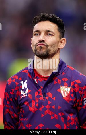 Jesus Navas of Sevilla during the Spanish championship La Liga football ...
