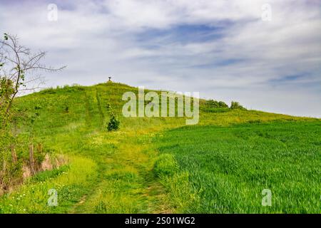 Hill of Screams in Sap-halom near Szentes Stock Photo - Alamy