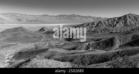 Panoramic photograph of Father Crowley Vista Point, Death Valley ...