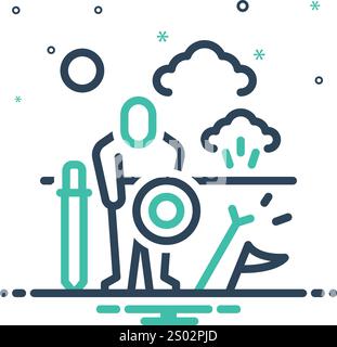 Icon for defeat, smite Stock Vector Image & Art - Alamy