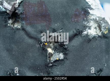 breakdown of the bullet-resistant plating used in tactical vests for ...