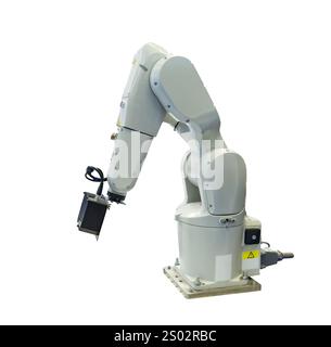Robotic arm with 3D scanner. Automated scanning Stock Photo - Alamy