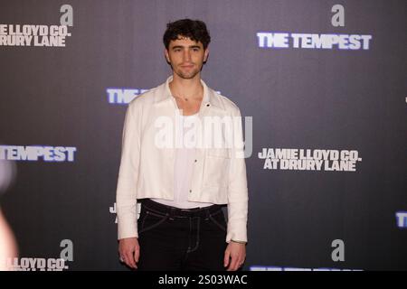 London, UK. George Rextrew at The Tempest press night. Theatre Royal ...