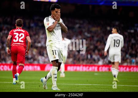 Rodrygo of Real Madrid during the Spanish championship LaLiga football ...