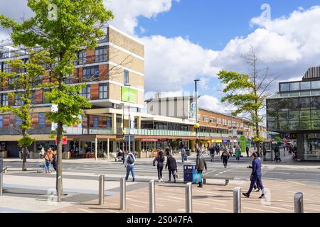 Corporation Street Corby Northamptonshire UK Stock Photo - Alamy