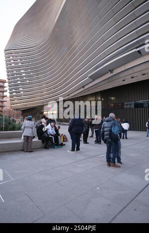 Father Angel during the solidarity Christmas dinner of Messengers of ...