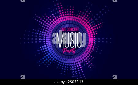 music frequency edm background design Stock Vector Image & Art - Alamy