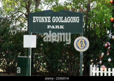22nd Dec, 2024, Barellan, NSW, Australia; Evonne Goolagong Park Stock ...