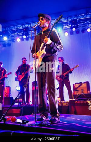 American alternative rock band EELS performing in concert at the ...