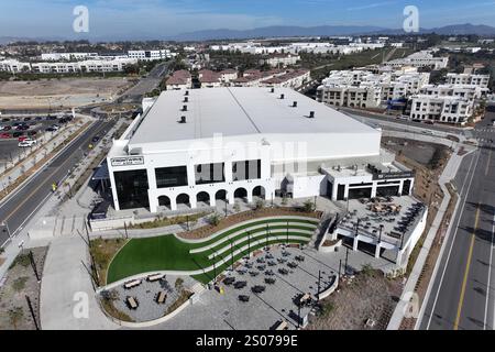 A general overall aerial view of Frontwave Arena, Saturday, Dec. 14 ...