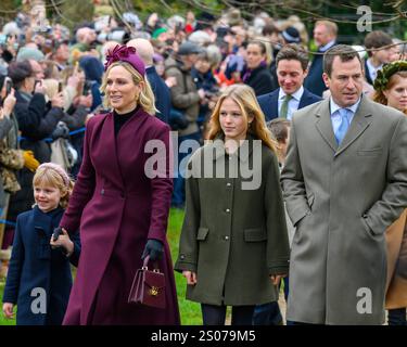 Sandringham. Norfolk. UK. Edoardo Mapelli Mozzi and Princess Beatrice ...