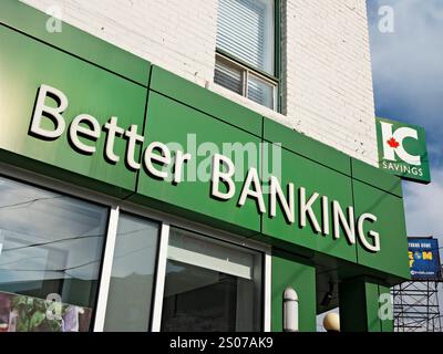 Toronto Canada / IC Savings Credit Uion Branch on College Street ...