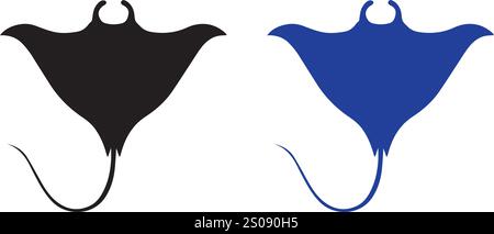 vector colorful fish stingray drawings Stock Vector Image & Art - Alamy