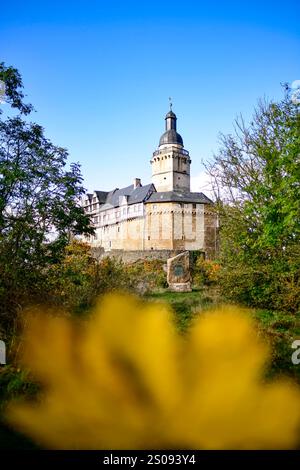 Burg Falkenstein Blick am 5. Oktober 2024 auf Burg Falkenstein bei ...