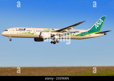 Japan Narita, 11 November 2024: ANA Future Promise Livery B 787 at ...