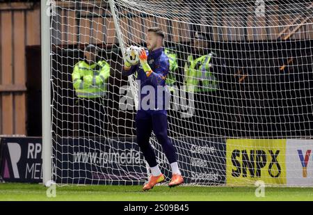 Rangers goalkeeper Jack Butland warms up before the William Hill ...