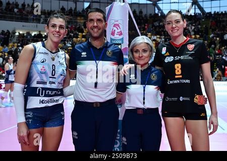 Michela Rucli of Smi Roma Volley seen in action during the Serie A1 ...