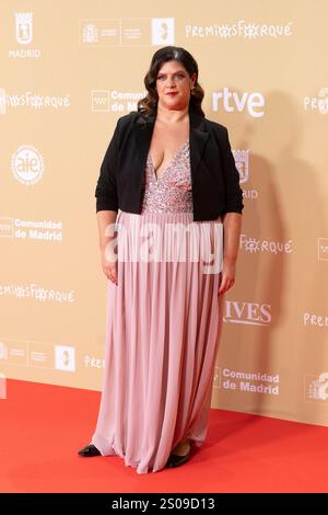 Coria Castillo attends the red carpet of the Feroz Awards 2026 at the ...