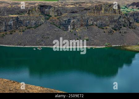 Basalt Cliffs Near Ephrata, Wa Stock Photo - Alamy