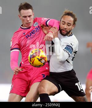 Derby County's Marcus Harness (right) celebrates scoring their side's ...